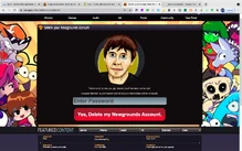 Request Account Deletion | Wikigrounds, the free Newgrounds ...