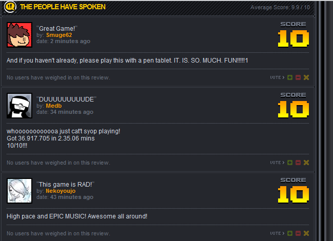 Reviewing | Wikigrounds, the free Newgrounds encyclopedia | Fandom