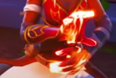 how to draw fire king fortnite