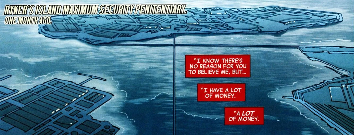 Ryker's Island | Newspiderman Wiki | Fandom