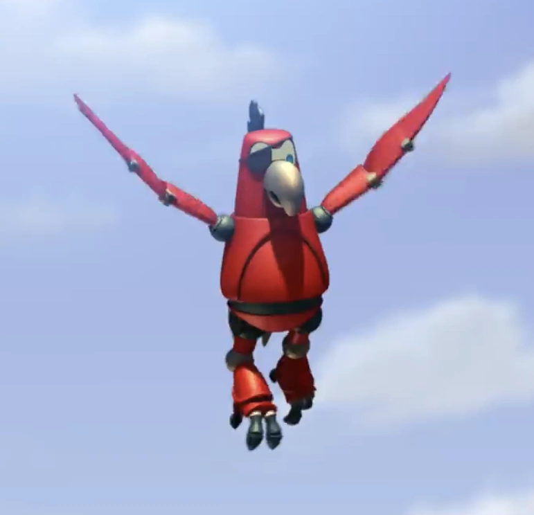 Gizmo's parrot | Superbook Wiki | Fandom