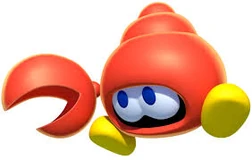 Huckit Crab | New super mario bros wii Wiki | Fandom