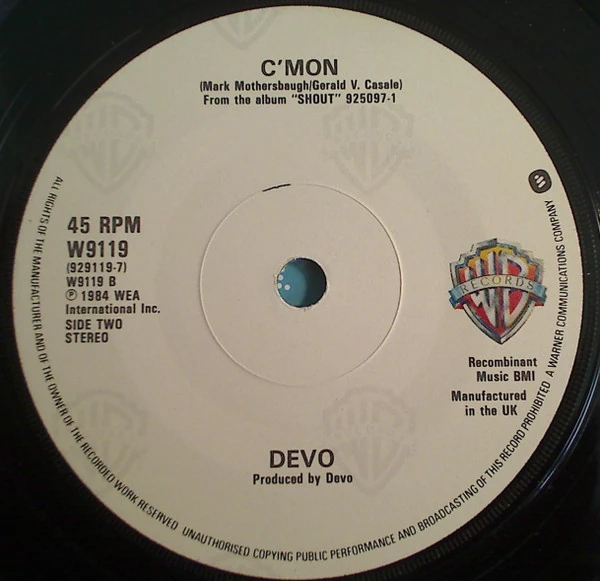 C'mon | Devo Wiki | Fandom