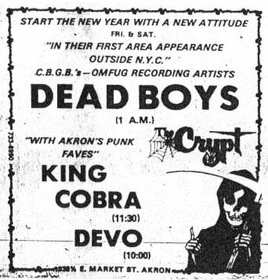 The Crypt Performances | Devo Wiki | Fandom