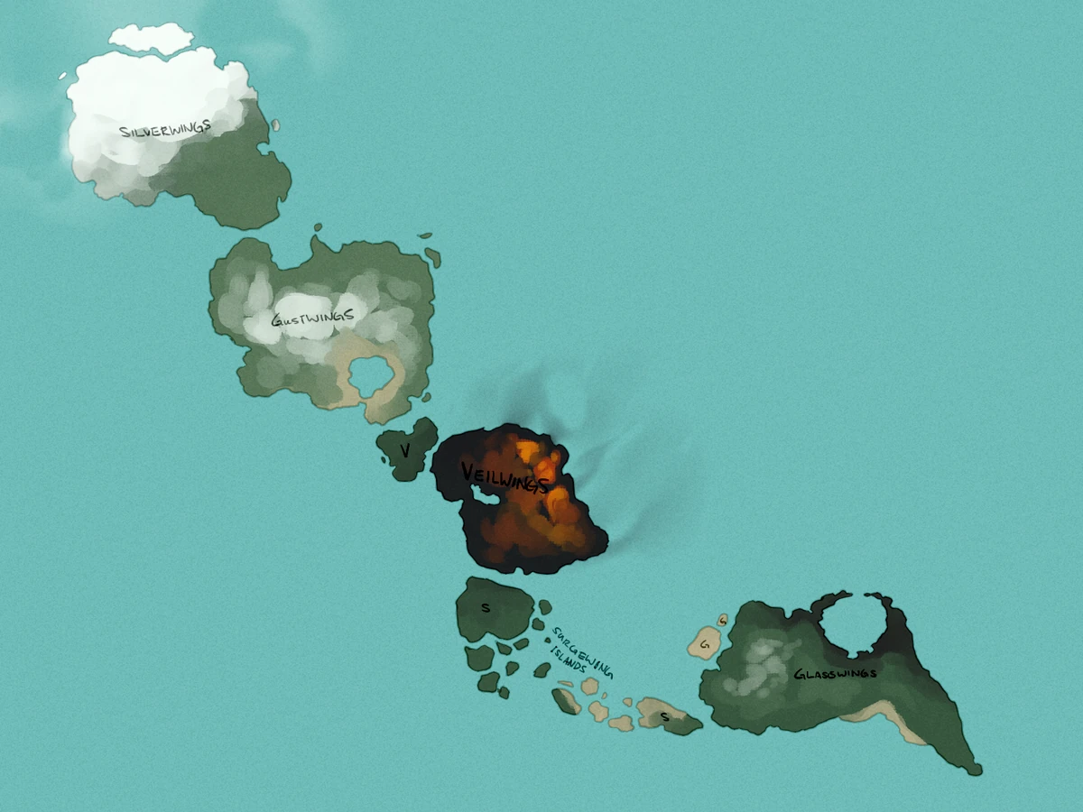 The Blessed Isles | New Wings of Fire Fan Wiki | Fandom