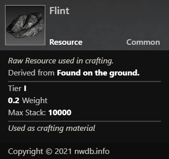 Flint | New World вики | Fandom