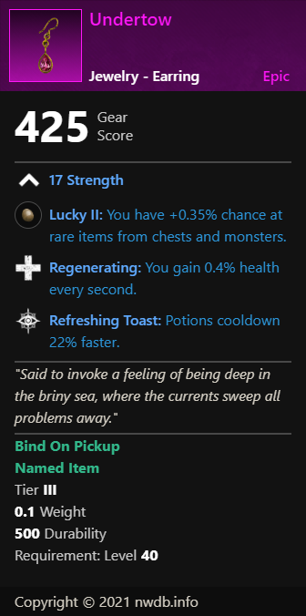 Undertow | New World вики | Fandom