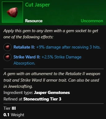 Cut Jasper | New World вики | Fandom