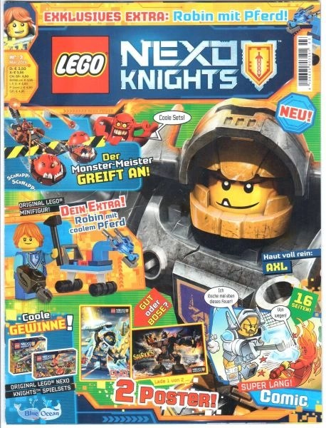 Nexo Knights Magazine Issue 3 | Knighton News Network | Fandom