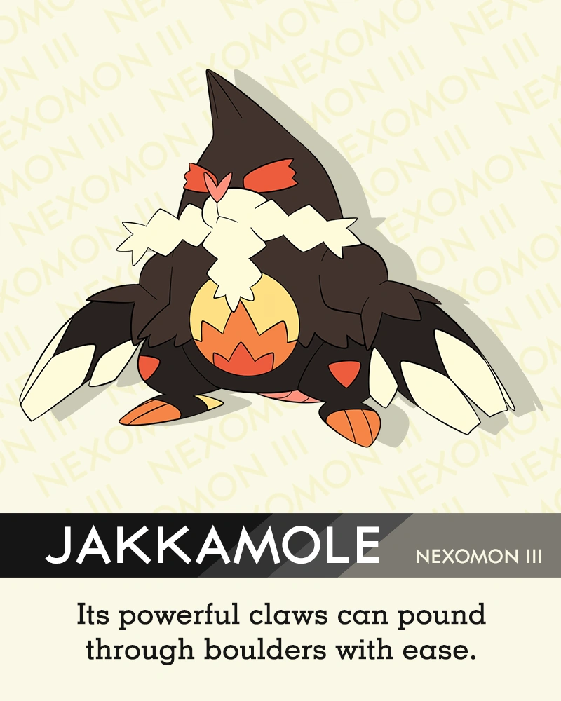 Jakkamole | Nexomon Wiki | Fandom