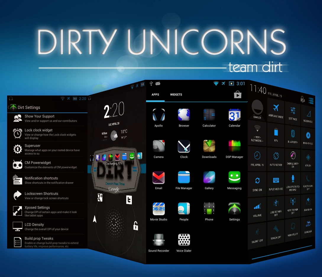 Dirty Unicorns | MAKO: ROMs & Kernels Wiki | Fandom