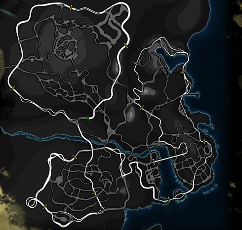 Need For Speed Most Wanted 2022 Map