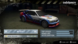 BMW M3 GTR GT (E46) | Need for Speed Wiki | Fandom