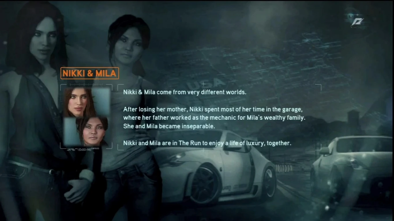 Need For Speed Main Character Characters (The Run) | Need For Speed