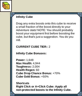 Infinity Cube | NGU Idle Wiki | Fandom