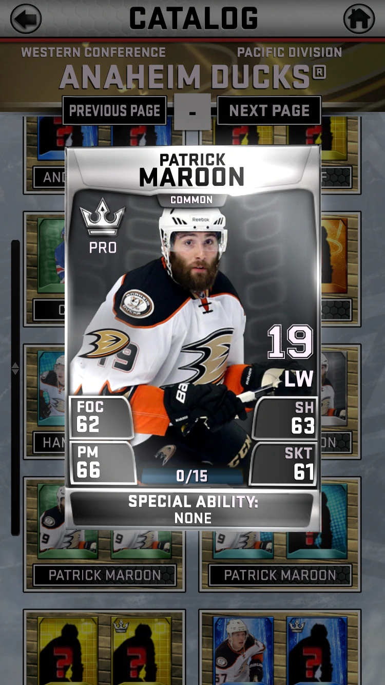 Patrick Maroon PC | NHL Supercard Wikia | Fandom