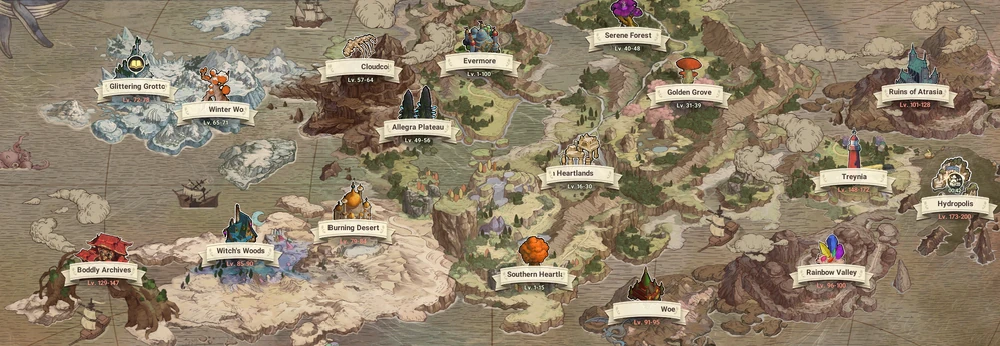 Map | Ni No Kuni: Cross Worlds Wiki | Fandom