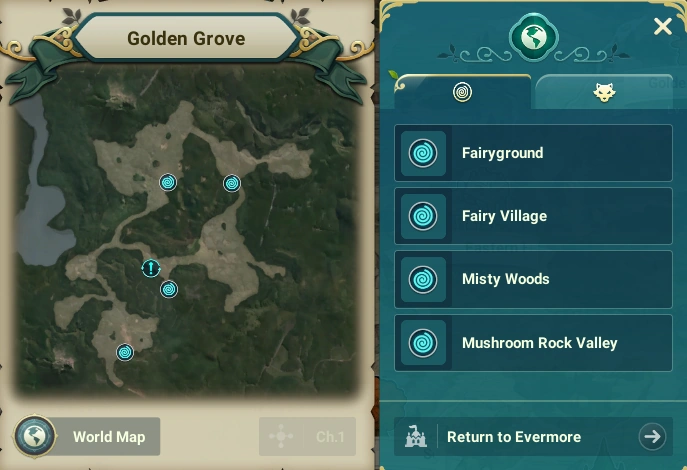 Golden Grove | Ni No Kuni: Cross Worlds Wiki | Fandom
