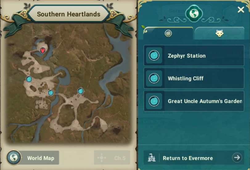 Southern Heartlands | Ni No Kuni:Cross Worlds Wiki | Fandom