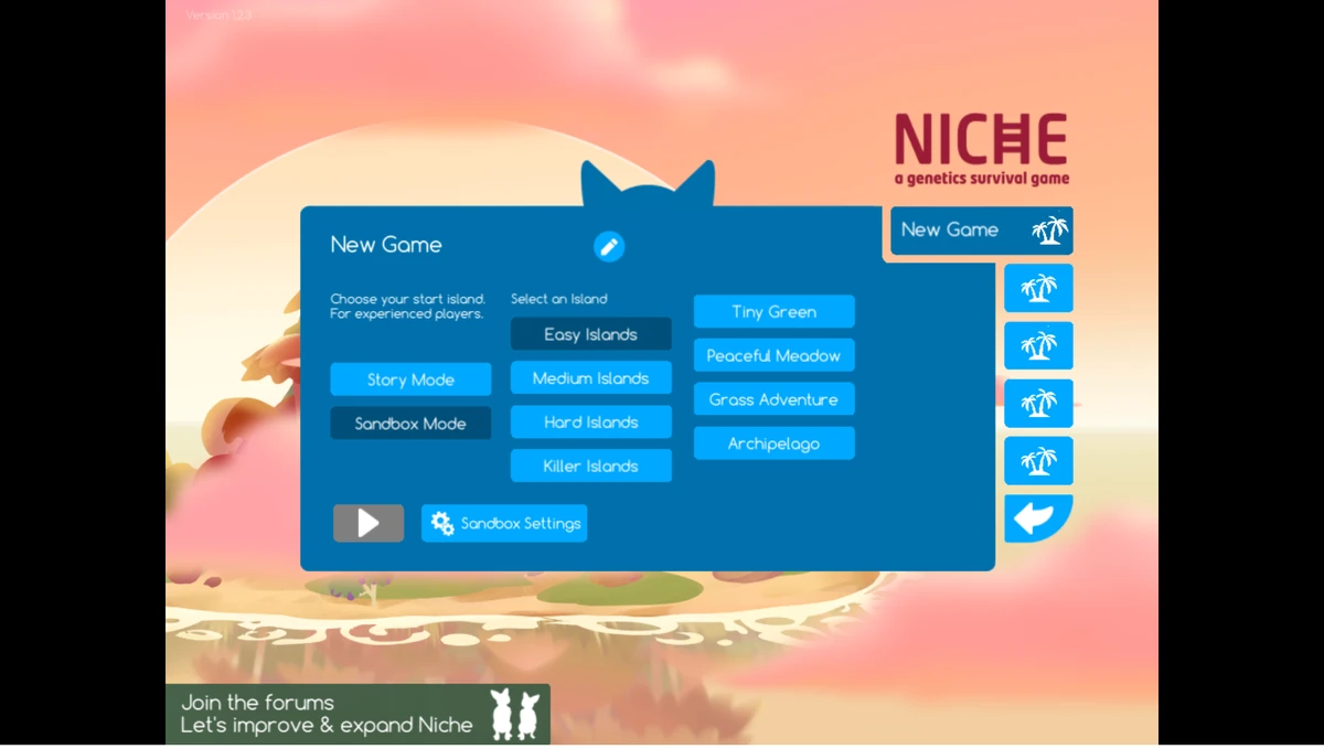 Sandbox Mode | Niche Wiki | Fandom