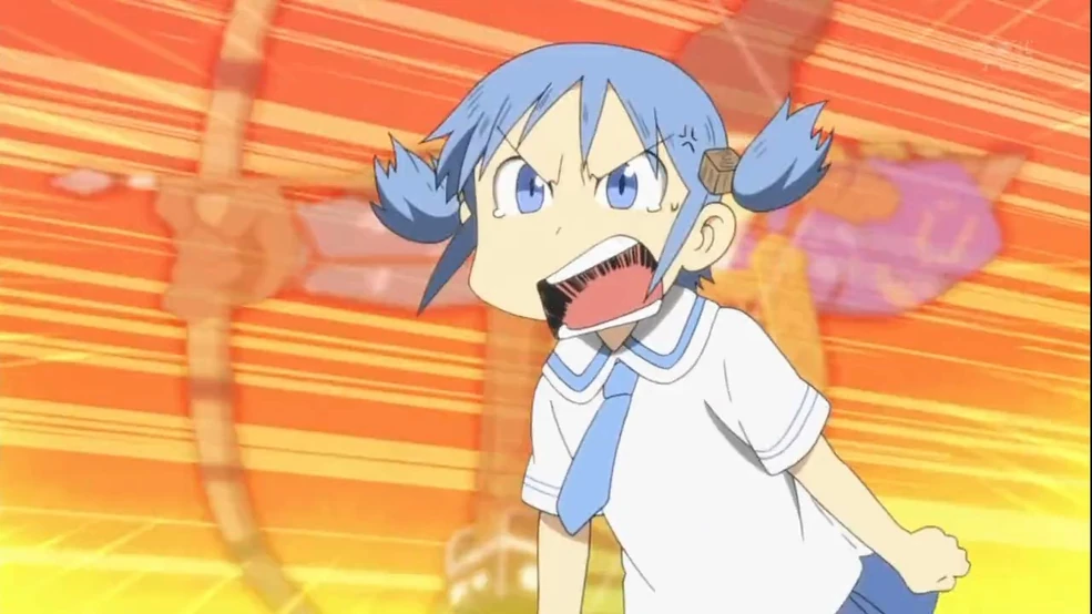 Nichijou Mio Angry