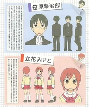 Misato and Sasahara appearances | Nichijou Wiki | Fandom