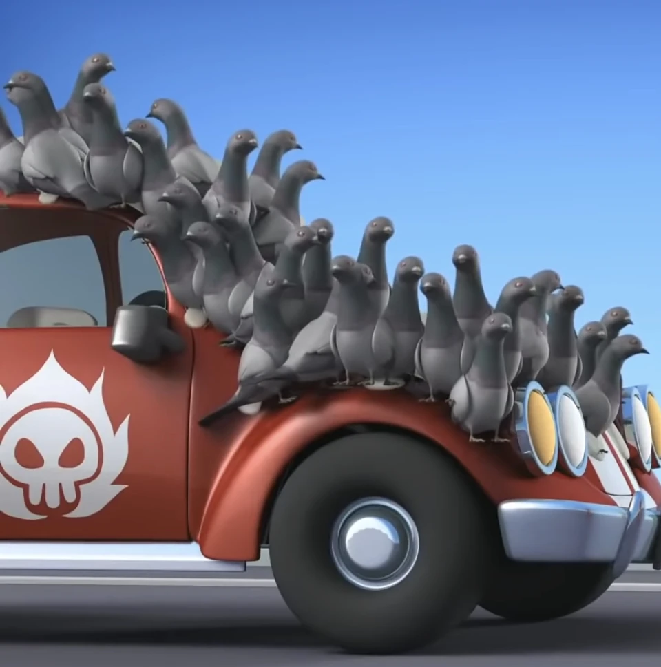 Pigeons | Nick and friends Wiki | Fandom