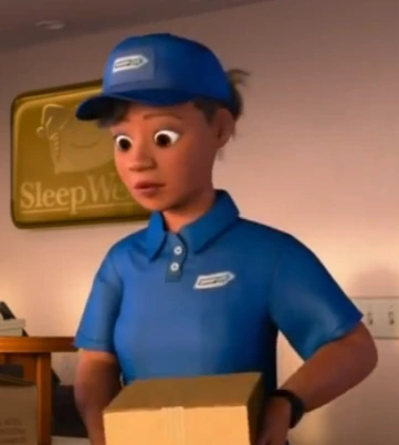 Delivery Lady | Nick and friends Wiki | Fandom