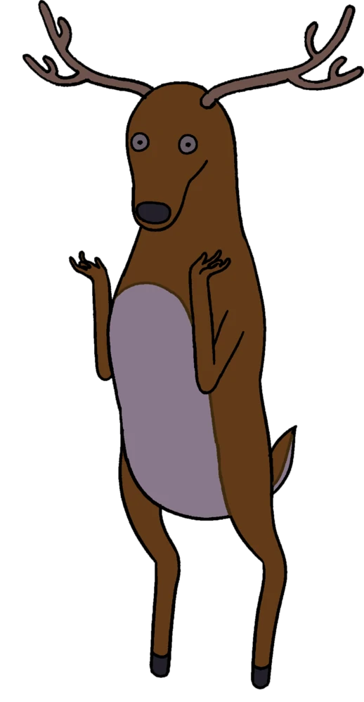 Unhappy deer | Nick and friends Wiki | Fandom