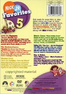 Nick Jr Favorites 5 (2007 DVD) (March 13, 2007) | Nick Jr DVDs 2007 ...
