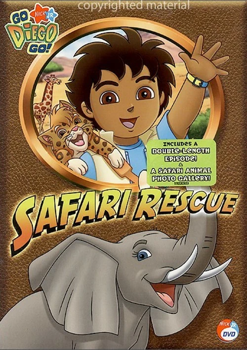 Go, Diego, Go!: Safari Rescue (2007 DVD) (October 9, 2007) | Nick Jr ...