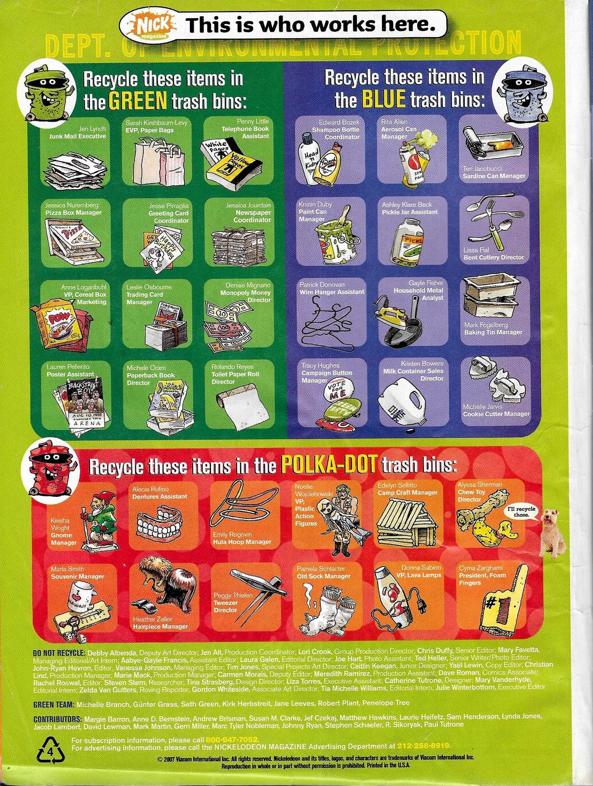 March 2007 Issue/gallery | Nick Magazine Wiki | Fandom