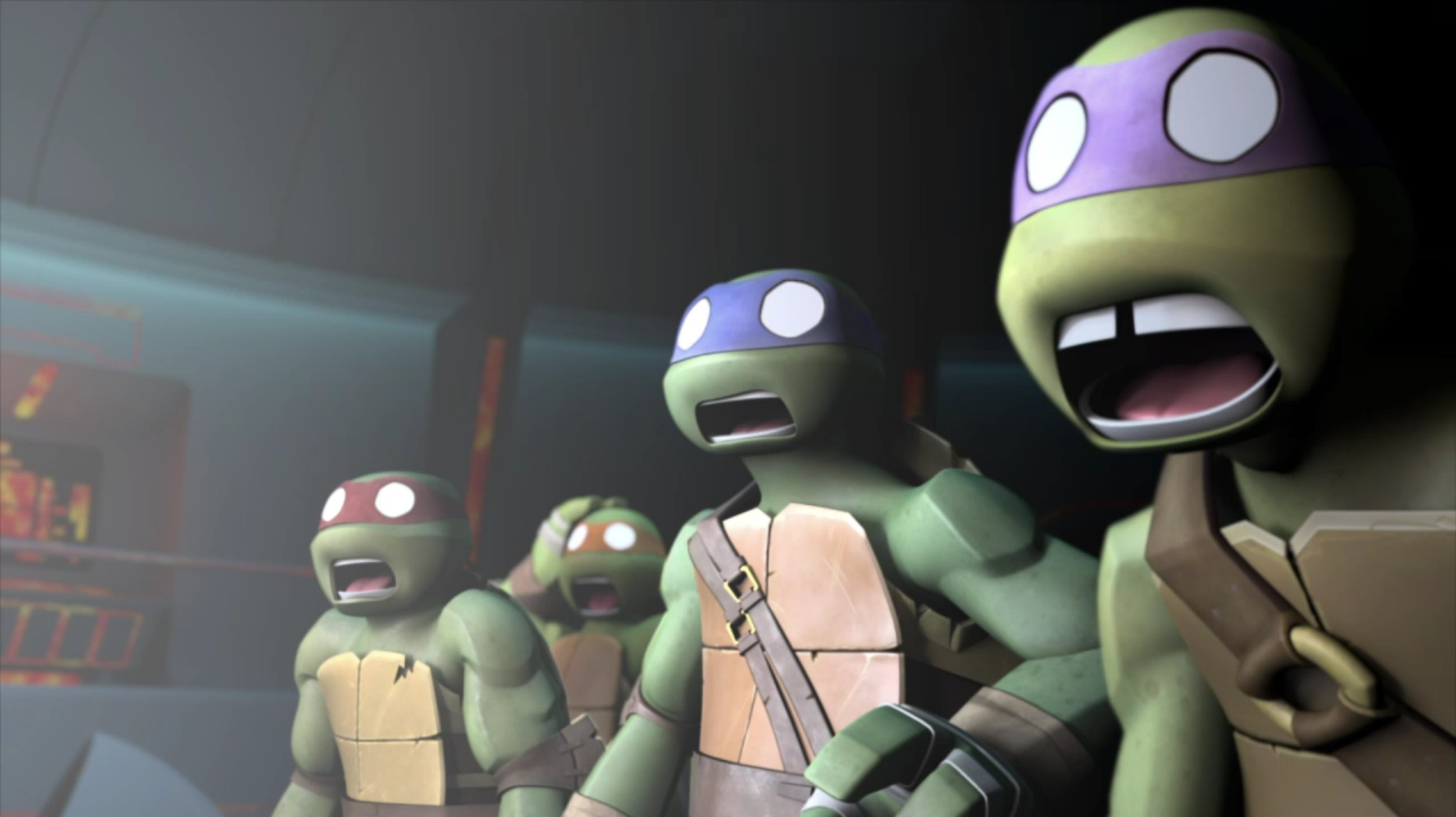 Weird Teenage Mutant Ninja Turtles