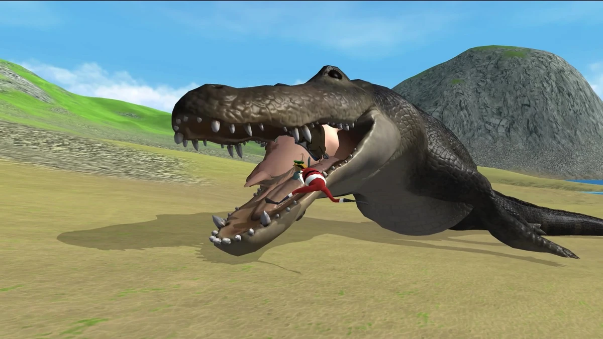 Giant alligator(amazing frog) | Nickapeda Wiki | Fandom