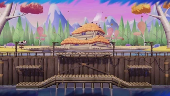Angry Beavers' Dam | Nickelodeon All-Star Brawl Wiki | Fandom