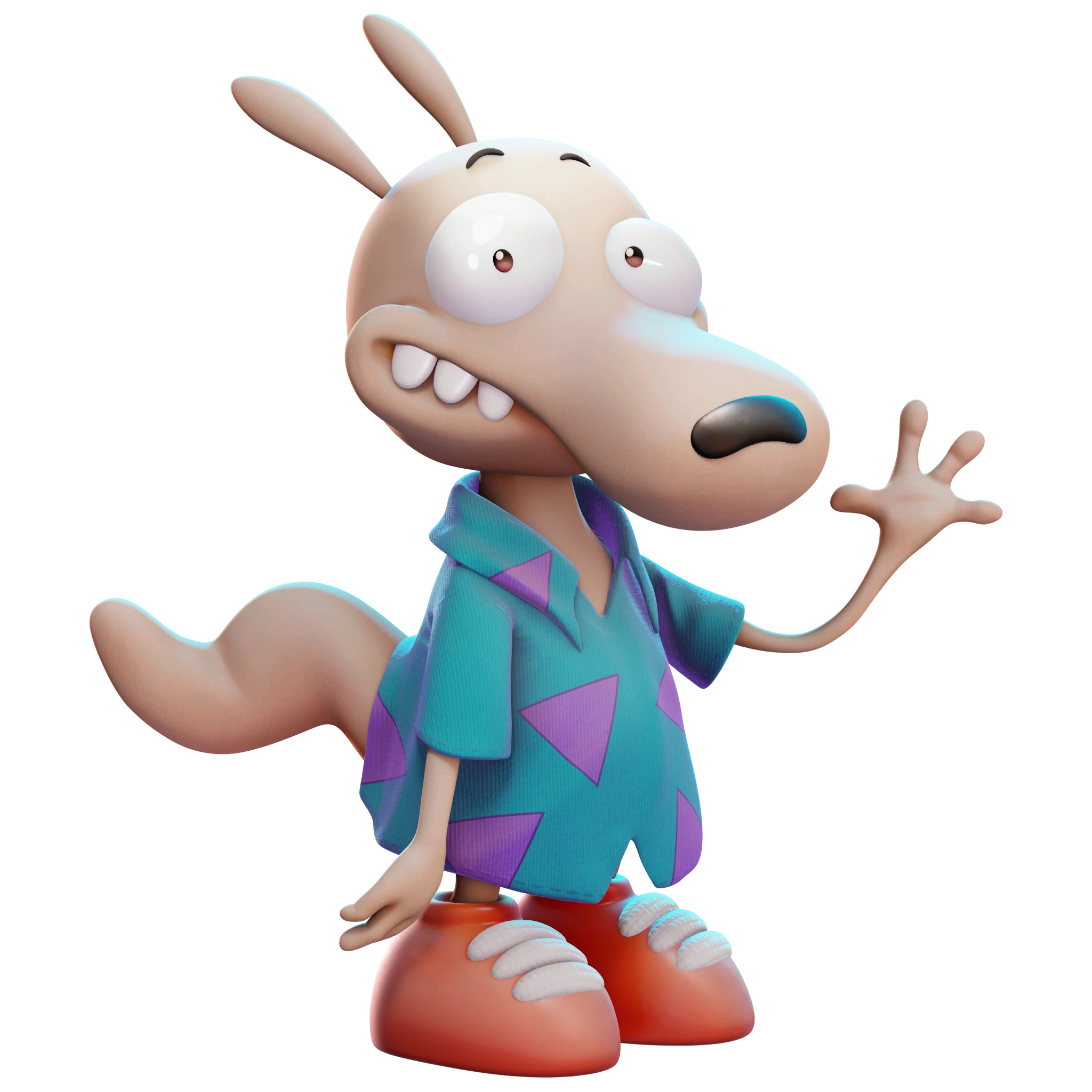 Rockos Modern Life Costume