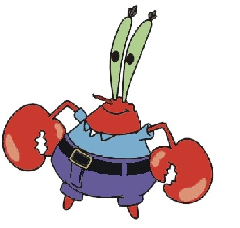 Mr Krabs Transparent
