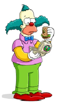 Krusty The Clown Smoking