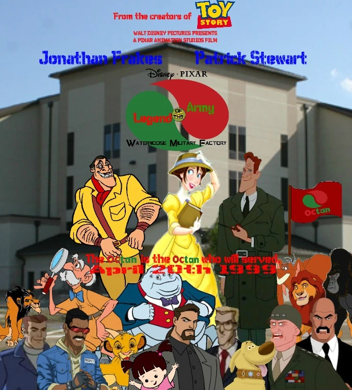 Legend of the Army: Waternoose Military Factory | Nickelodeon Movies ...