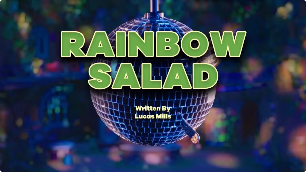 Rainbow Salad | Nickelodeon The Tiny Chef Show Wiki | Fandom