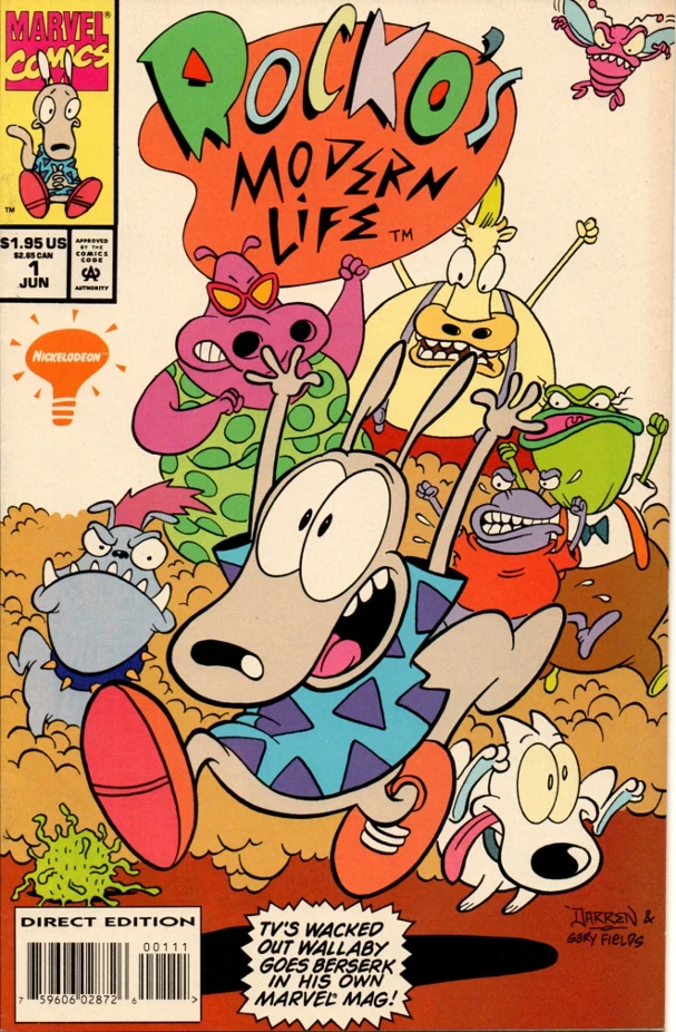 Rocko's Modern Life (Marvel Comics) | Nickelodeon | Fandom
