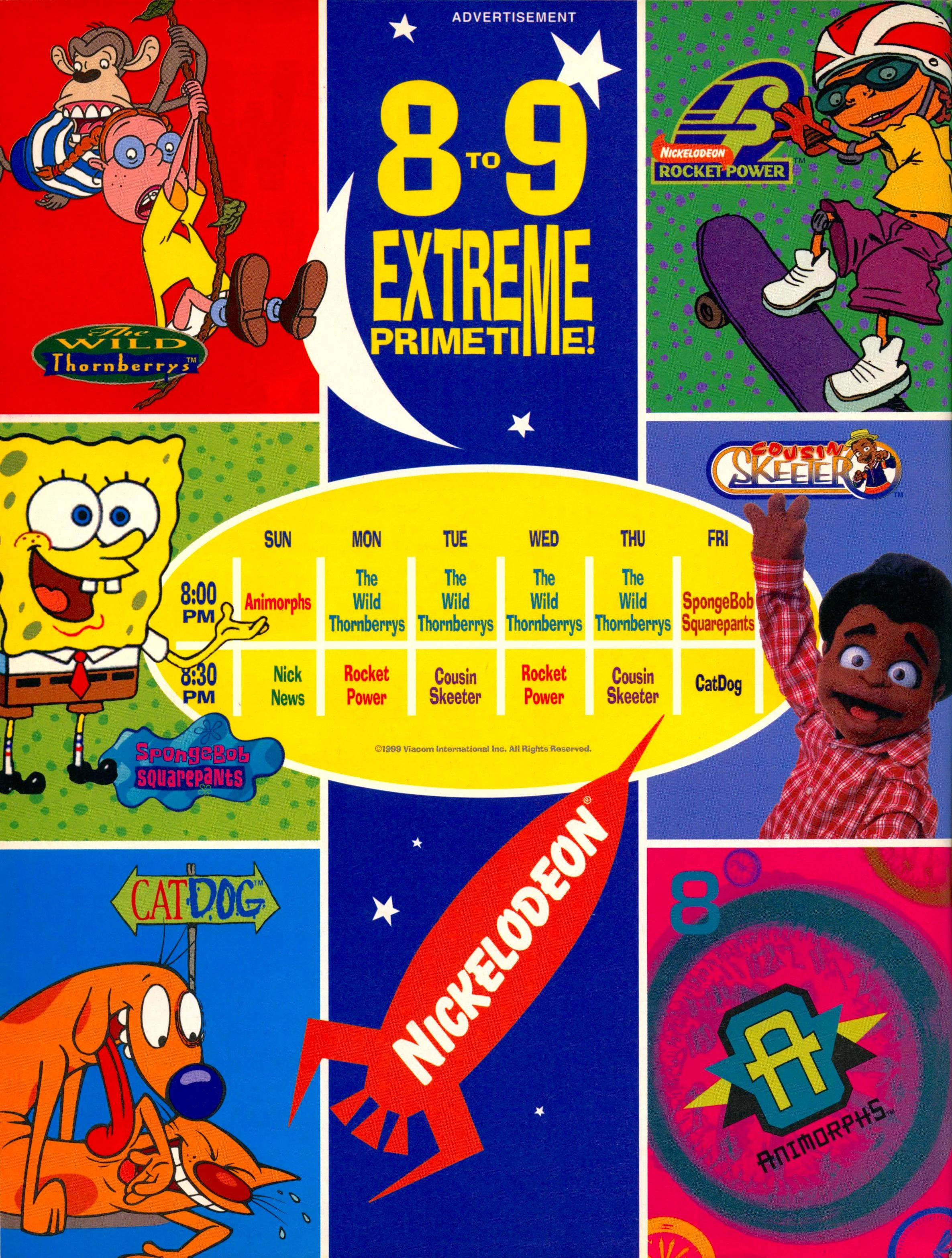 All Nickelodeon Cartoons List In Order