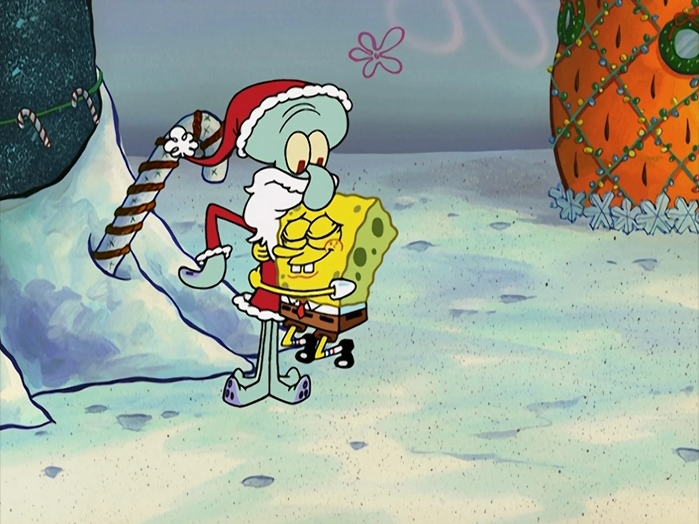 Svampebob Christmas Squidward