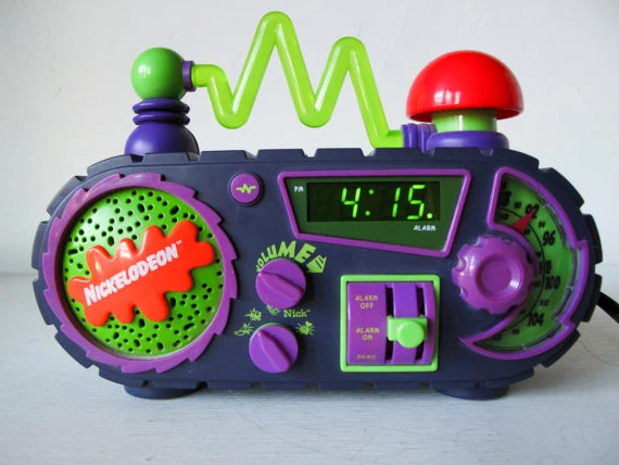 Nickelodeon Time Blaster Alarm Clock | Nickelodeon | Fandom