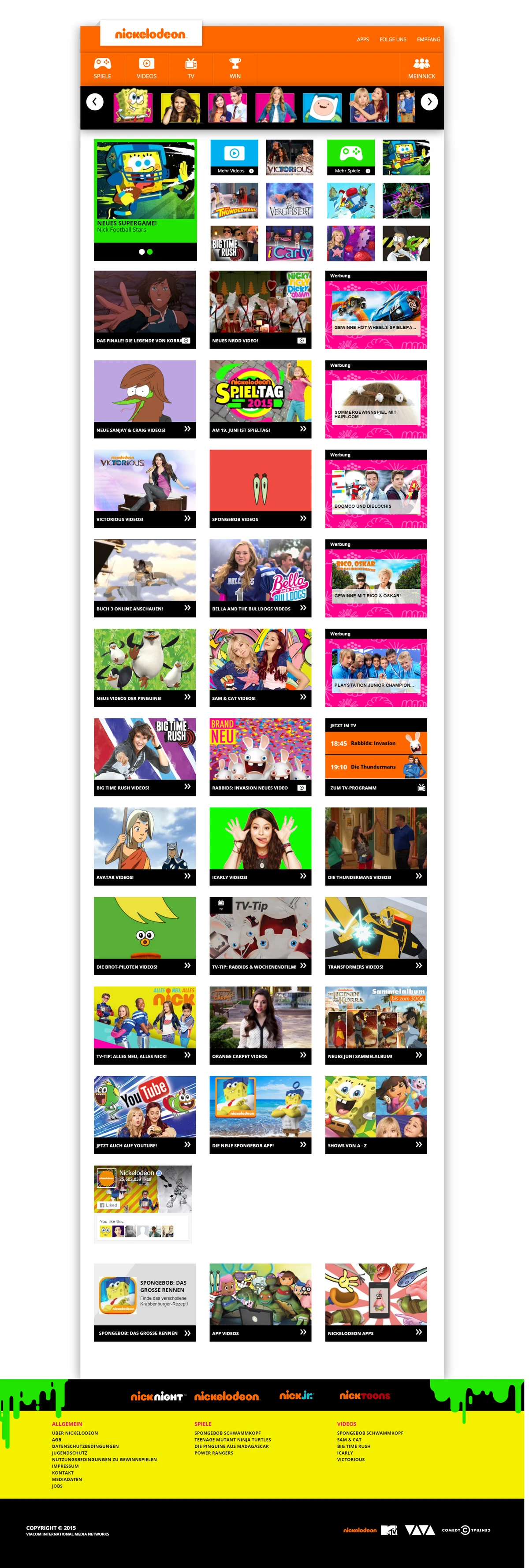Nick.de | Nickelodeon Wiki | Fandom