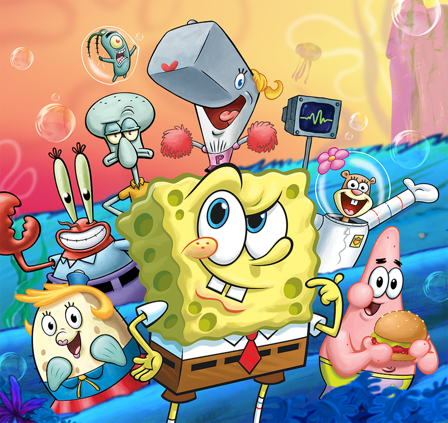 Spongebob Squarepants Character Cartoonica Nickelodeon Cartoons