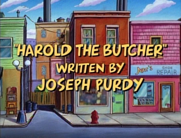 Hey Arnold Harold The Butcher
