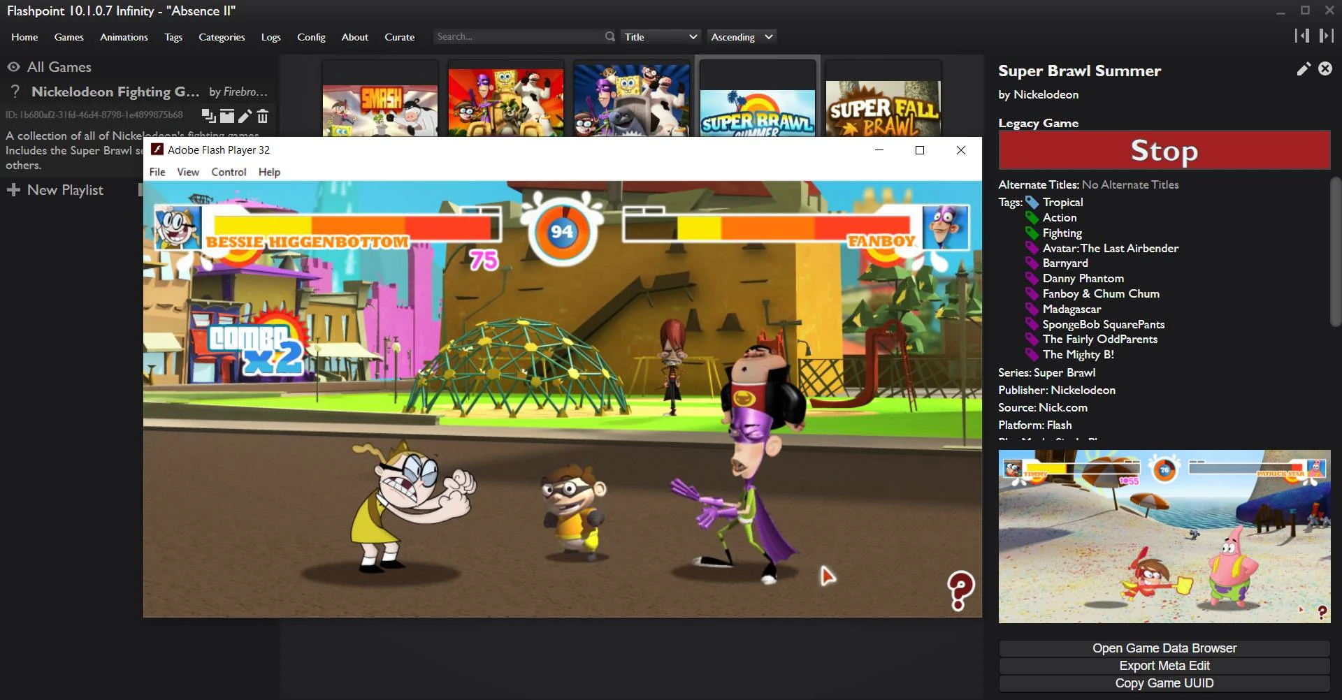 Games Super Brawl Summer 2