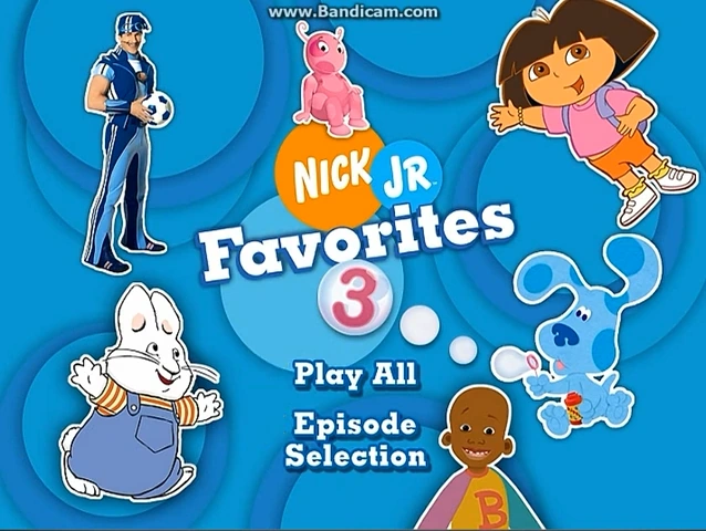 Nick Jr. Favorites: Volume 3 | Nick Jr. Wiki | Fandom