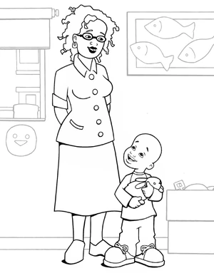 little bill coloring sheet